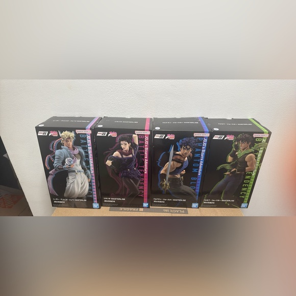 Other | Jojos Bizarre Adventure Masterlise Figures | Poshmark